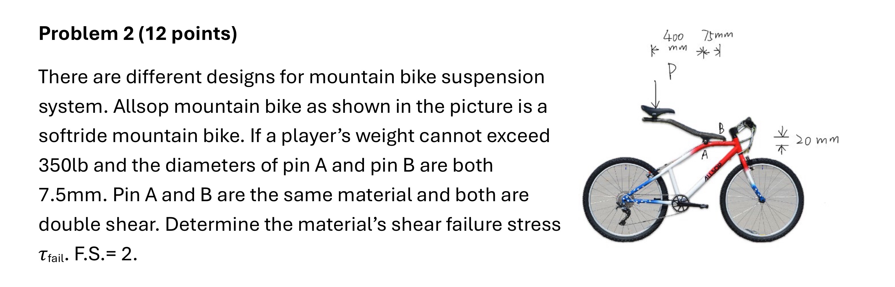 Solved Problem 2 (12 ﻿points)There are different designs for | Chegg.com