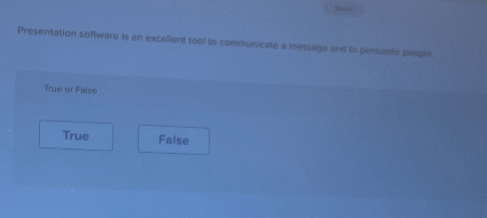 Solved Presentation sofiware is an excelient tool to | Chegg.com