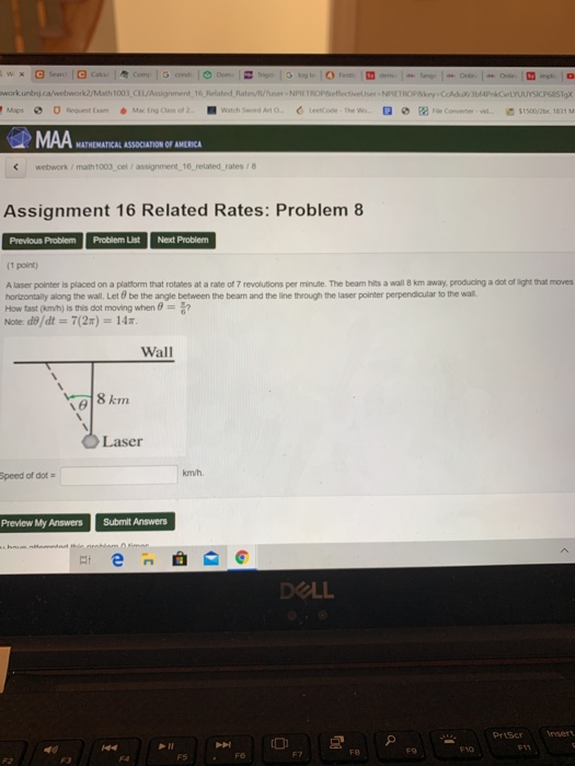 Solved work unbs.ca/webwork/Math 1003 CEL/Assignment 16 | Chegg.com