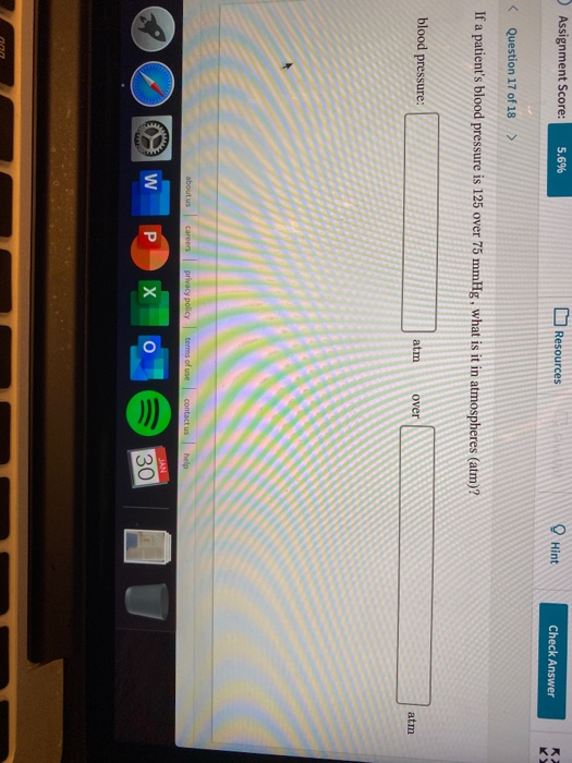 Solved Assignment Score: 5.6% Resources Hint Check Answer