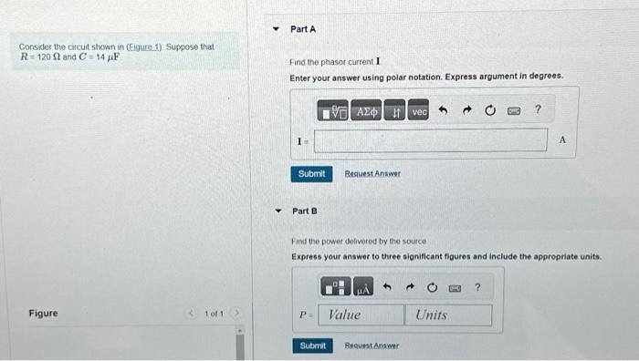 Solved Consider the circuit strown in (Eigure 1). Suppose | Chegg.com