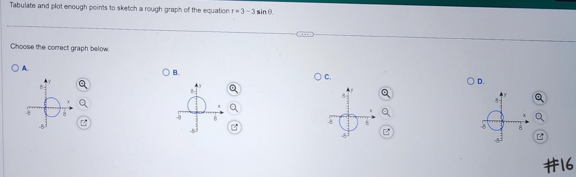 Solved Tabulate and plot enough points to sketch a rough | Chegg.com