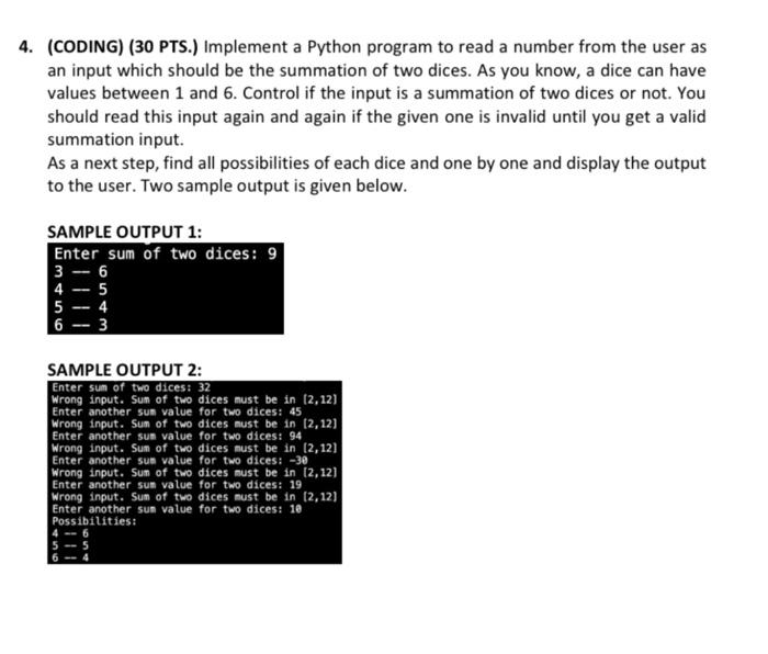 Solved Coding 30 Pts Implement A Python Program To Read 2618