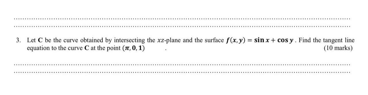 Solved Let C ﻿be the curve obtained by intersecting the | Chegg.com