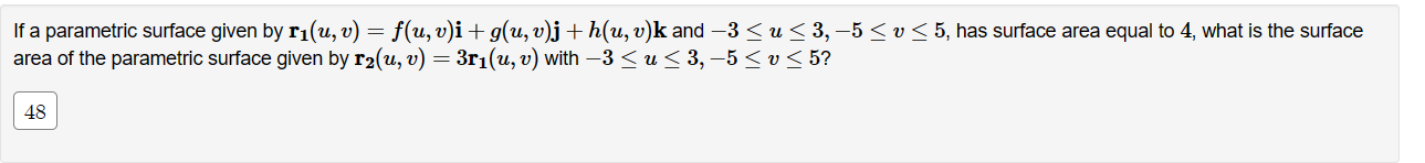 Solved If a parametric surface given by | Chegg.com
