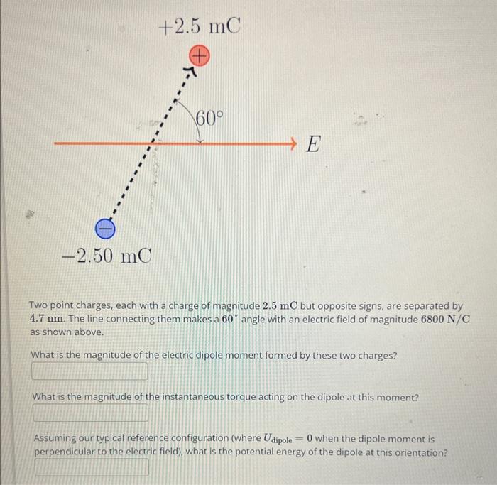 Solved You have two particles, each with charge 5.5μC. One | Chegg.com