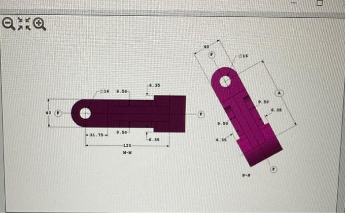 Solved B40402: Basic Part - Step 2 - (Radial Swing Block) | Chegg.com
