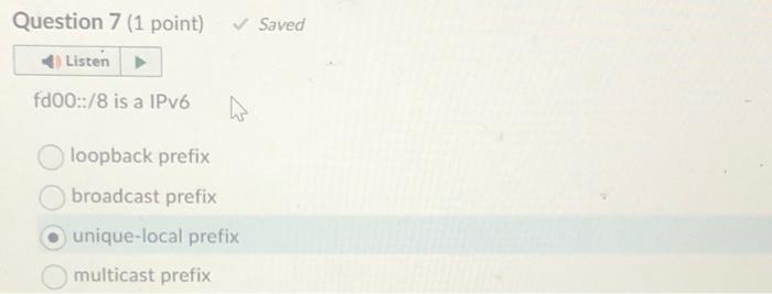 Solved ff 02:2 is the IPv6 all networks fory all routers | Chegg.com