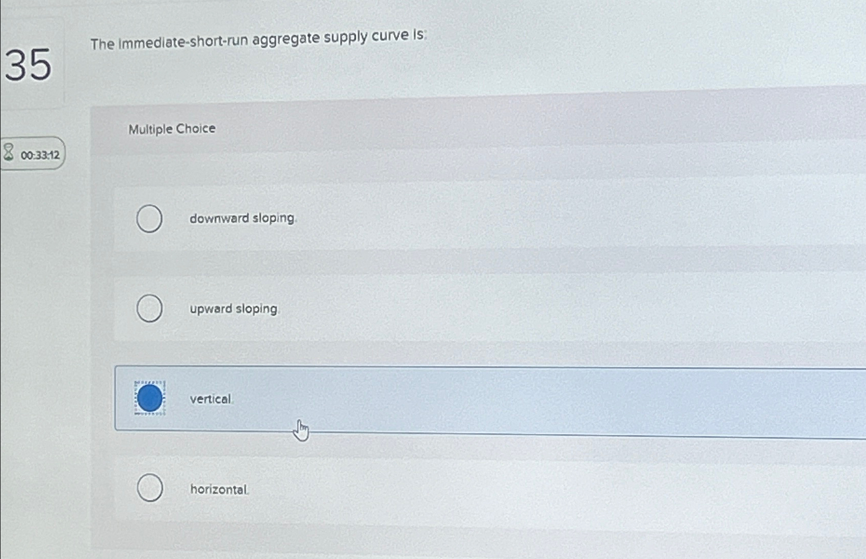 Solved The immediate-short-run aggregate supply curve | Chegg.com