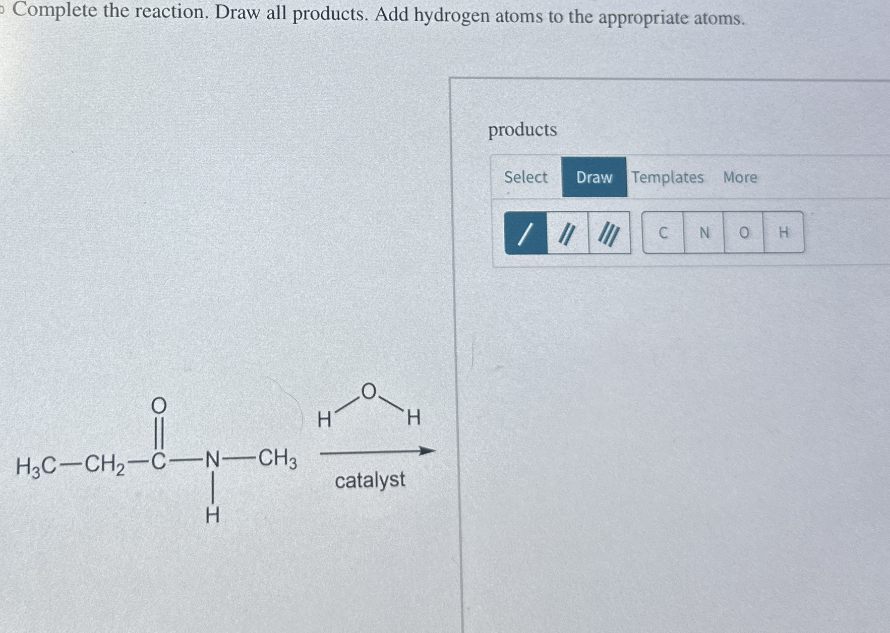 Solved Complete the reaction. Draw all products. Add | Chegg.com