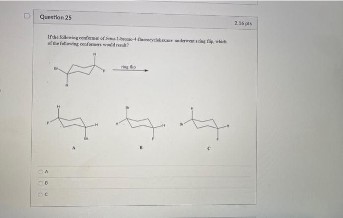 Solved If the following conformer of | Chegg.com