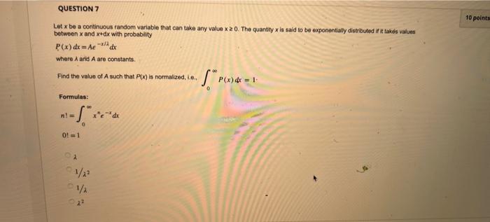 Solved Let x be a continuous random variable that can take | Chegg.com Solved Let x be a continuous random variable that can take | Chegg.com