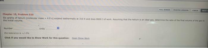 Solved PULSO OK NEET Chapter 15, Problem 020 Six grams of | Chegg.com