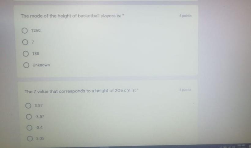 Solved The height of basketball players follows a normal | Chegg.com