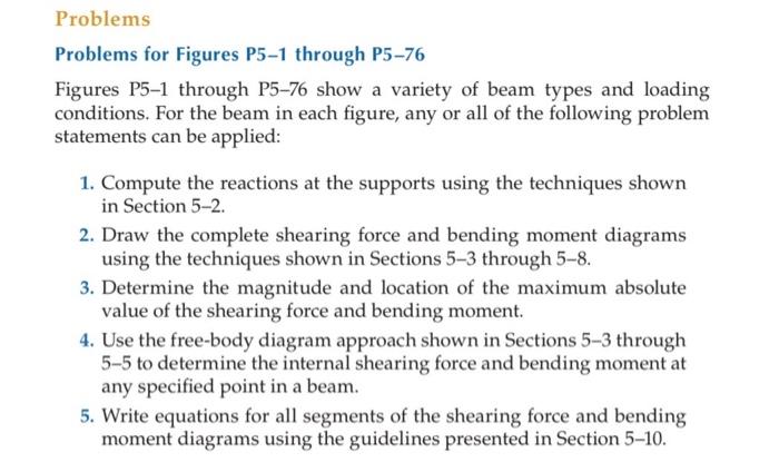Solved Problems for Figures P5-1 through P5-76 Figures P5-1 | Chegg.com