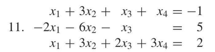 Solved Linear Algebra problem. Determine whether the given | Chegg.com
