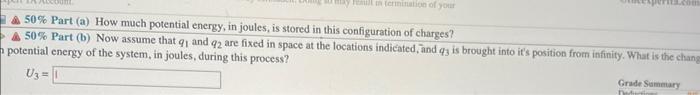 Solved (14\%) Problem 3: Consider the arrangement of three | Chegg.com