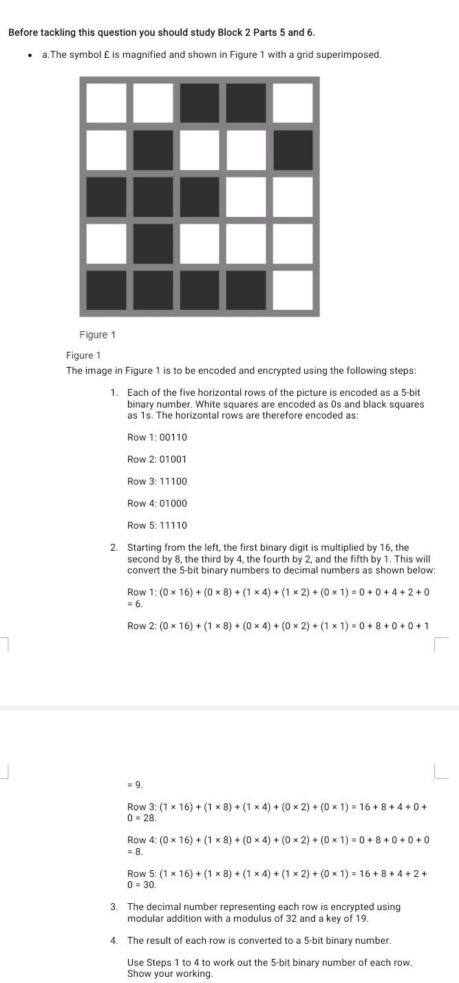 Solved Before tackling this question you should study Block | Chegg.com