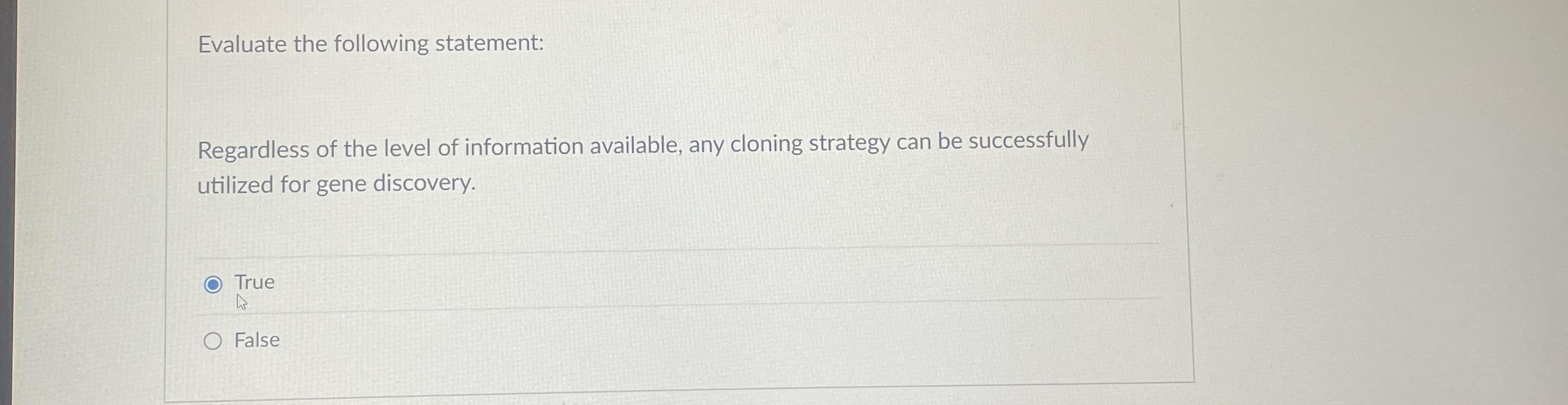 Solved Evaluate the following statement:Regardless of the | Chegg.com