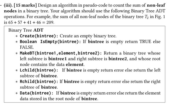 Solved 30 Marks Answer The Following Questions About 