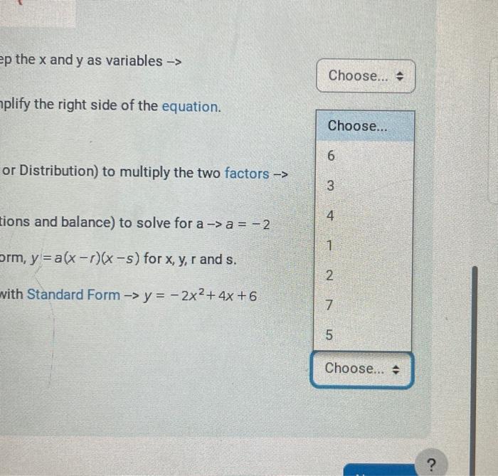 Solved Put the steps required to write a function equation | Chegg.com