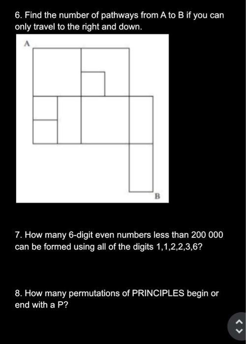 Solved Permutations Assignment Write clear solutions, | Chegg.com