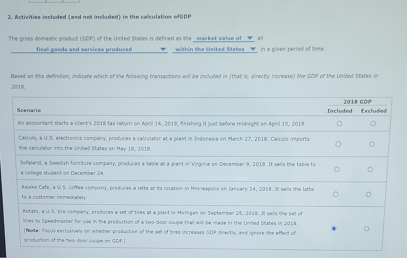 Solved 2 Activities Included and Not Included In The Chegg