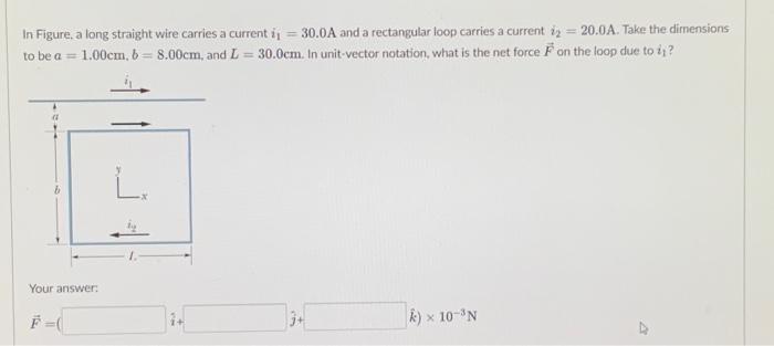 Solved In Figure, a long straight wire carries a current | Chegg.com