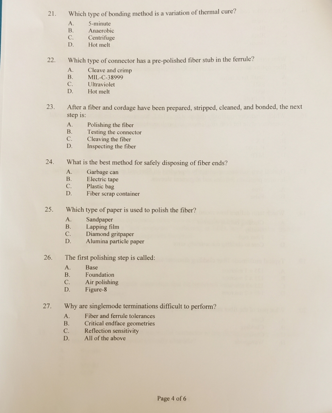 Solved Which type of bonding method is a variation of | Chegg.com