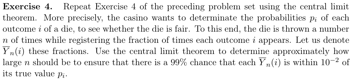 Exercise 4. ﻿Repeat Exercise 4 ﻿of the preceding | Chegg.com