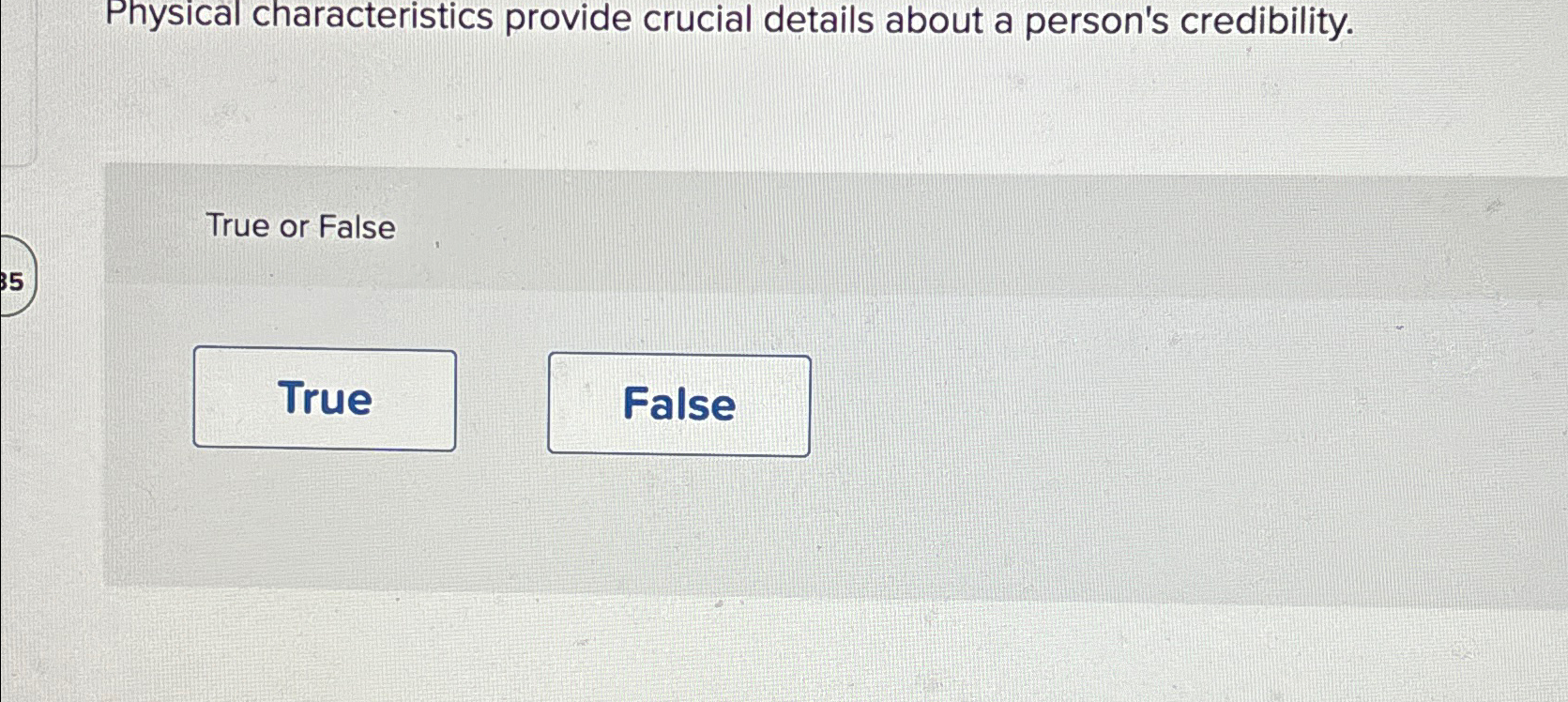 Solved Physical characteristics provide crucial details | Chegg.com