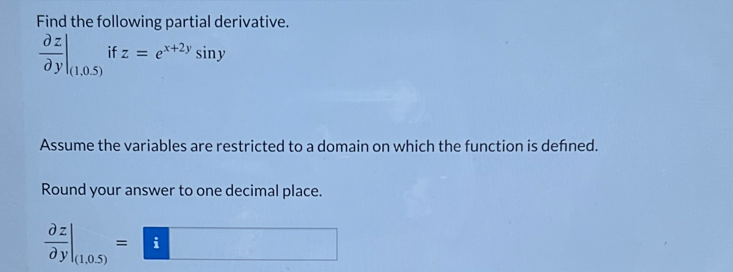 Solved Find the following partial | Chegg.com
