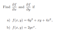 Solved Find delfdelx ﻿and delfdely | Chegg.com