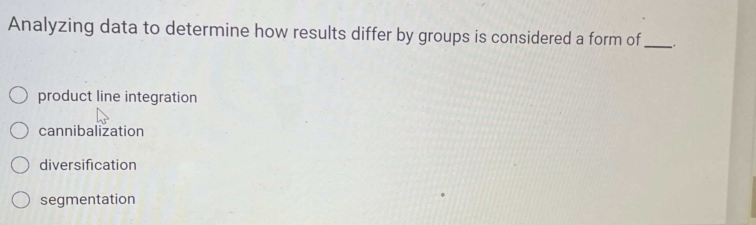 Solved Analyzing data to determine how results differ by | Chegg.com