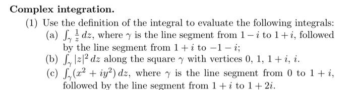 Solved Please help using conplex analysis way to solve these | Chegg.com