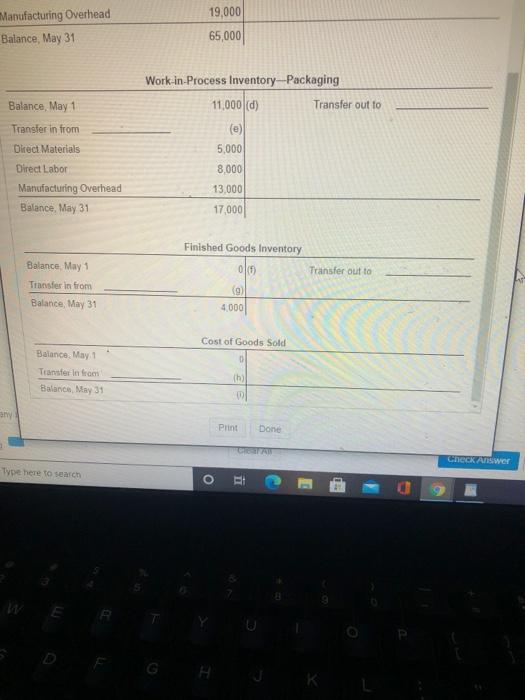 Solved Complete the missing amounts and labels in the | Chegg.com