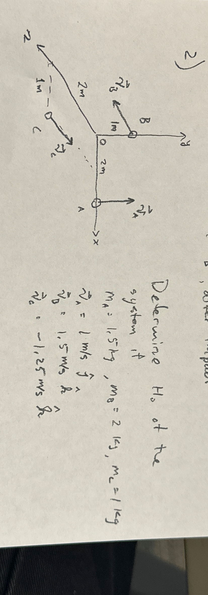 Solved Determine H0 ﻿of the systam | Chegg.com