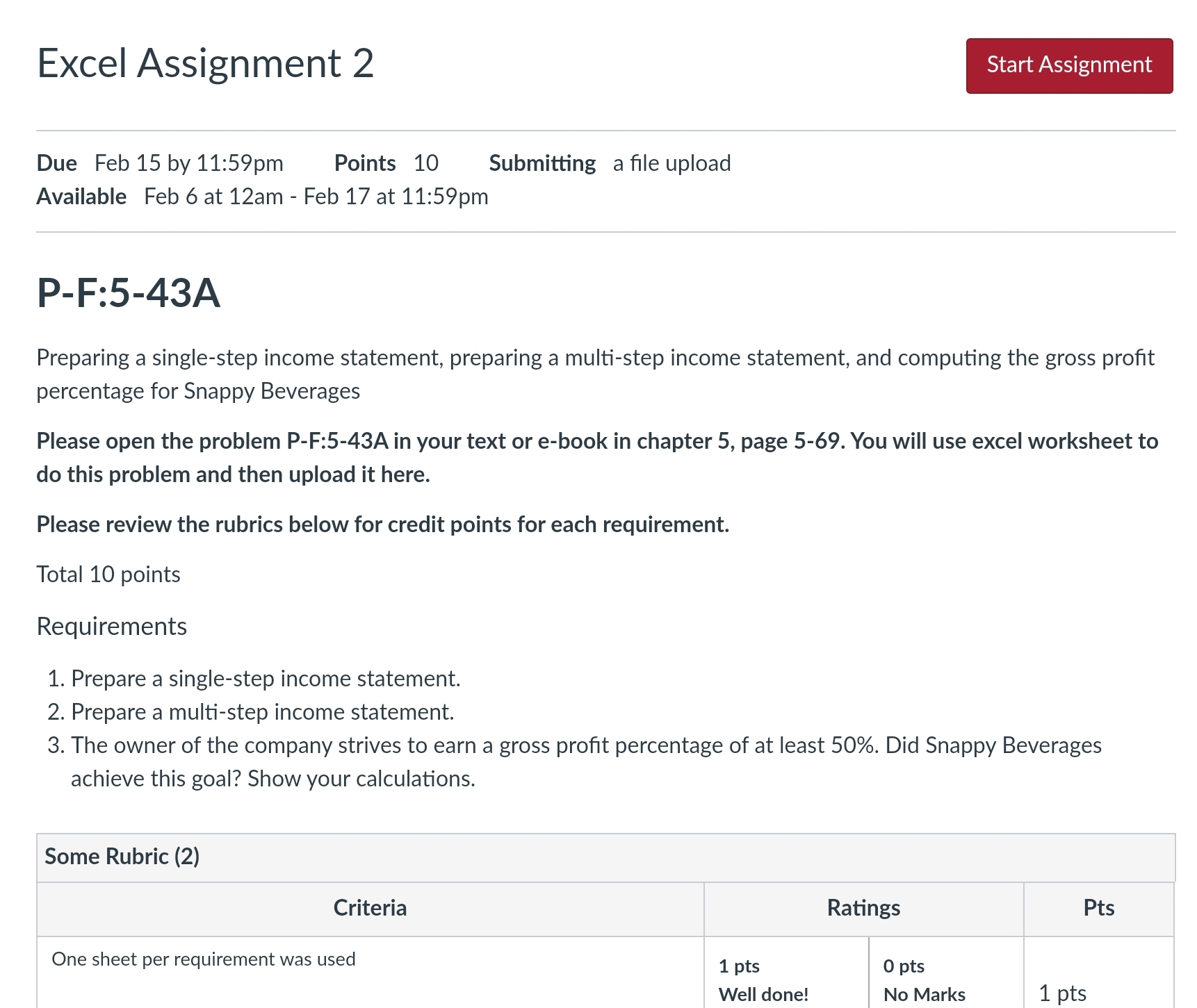 Solved Preparing a single-step income statement, preparing a | Chegg.com