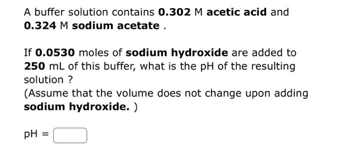 Solved A buffer solution contains 0.288M ammonium bromide | Chegg.com