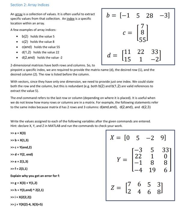 Solved An array is a collection of values. It is often | Chegg.com Solved An array is a collection of values. It is often | Chegg.com