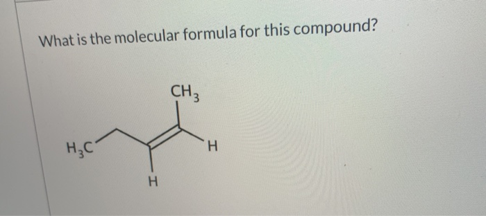 Solved What is the name of this compound? CH CH | Chegg.com