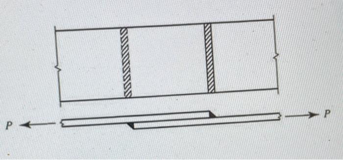 Solved Determine the maximum service load P that can be | Chegg.com