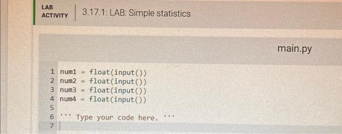 \begin{tabular}{l|l} LAB & 3.17.1: AAB: Simple | Chegg.com