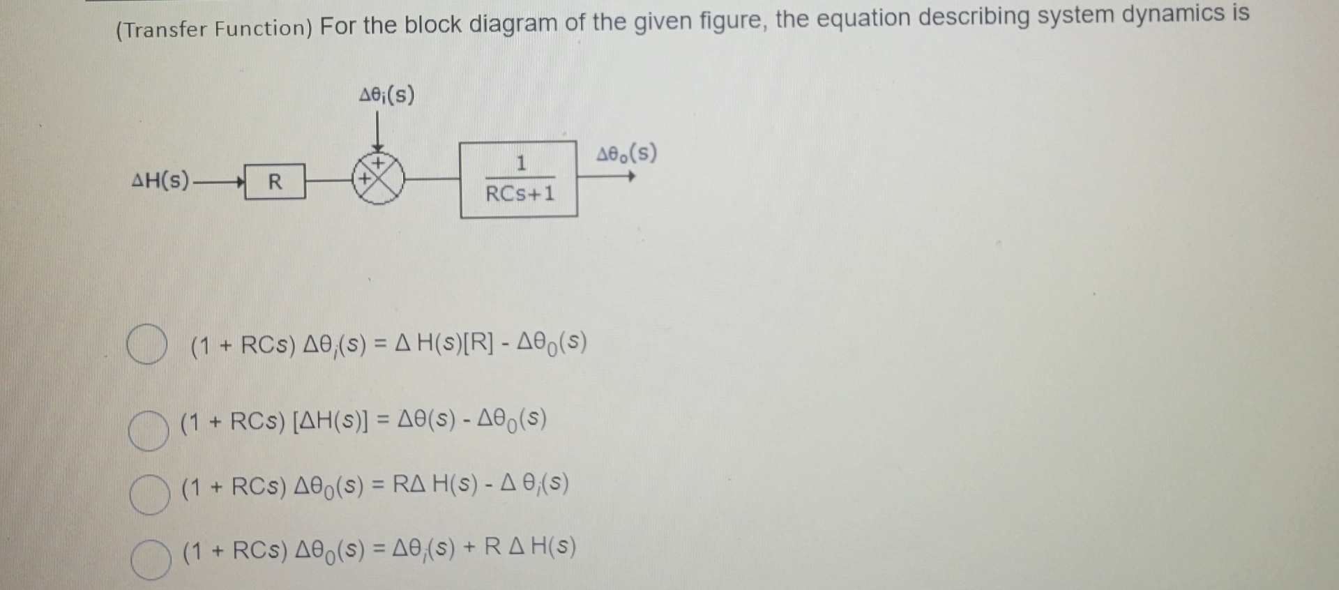 Solved (Transfer Function) ﻿For the block diagram of the | Chegg.com