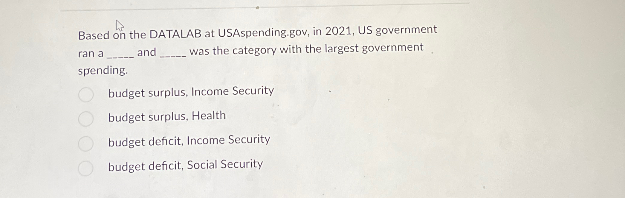 Solved Based on the DATALAB at USAspending.gov, in 2021, ﻿US | Chegg.com