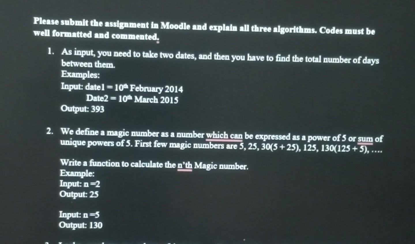 Solved 3. Lucky numbers are subset of integers. For example, | Chegg.com