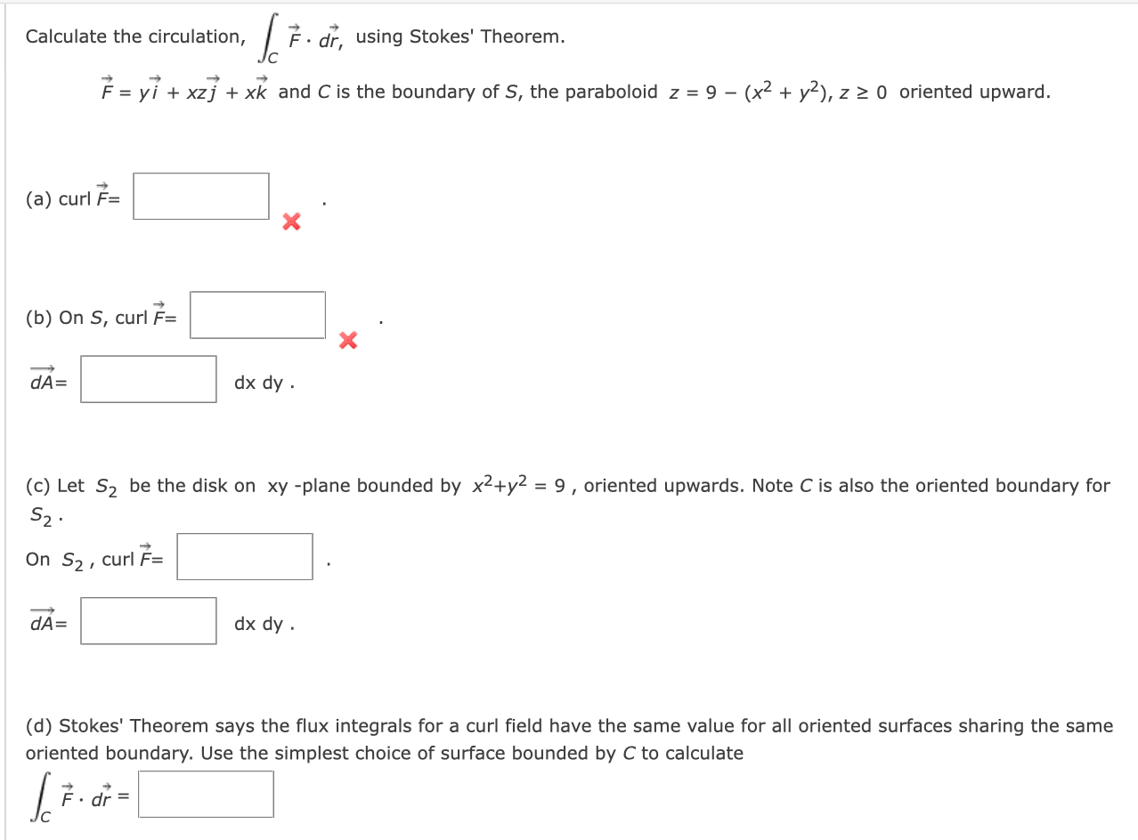 Solved Calculate the circulation, ∫C﻿vec(F)*dvec(r), ﻿using | Chegg.com