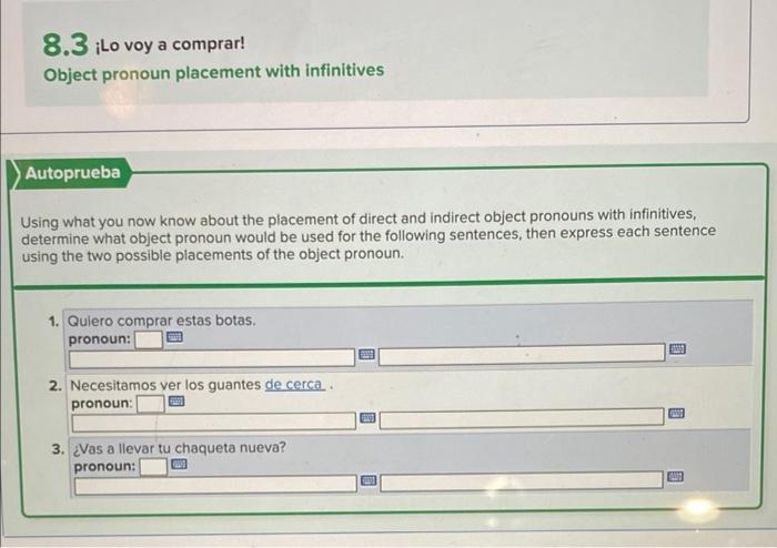 When a conjugated verb is followed by an infinitive, | Chegg.com
