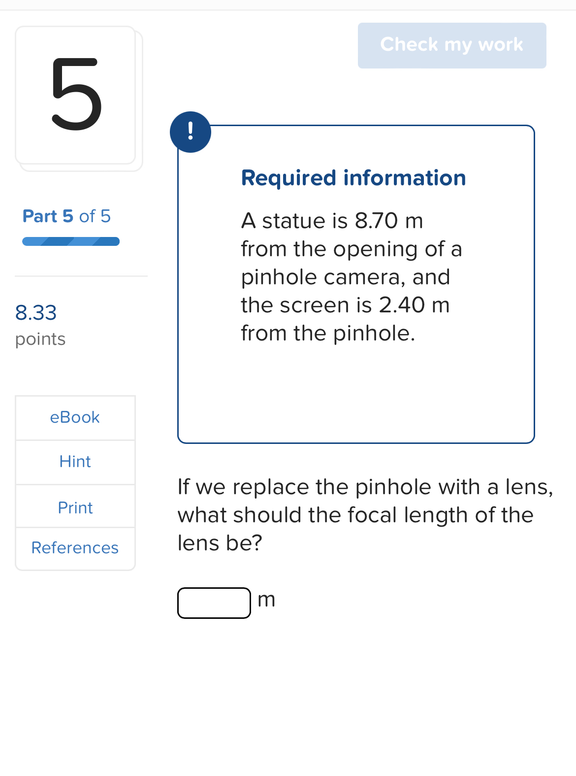 Solved Part 5 ﻿of | Chegg.com