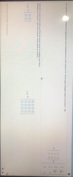 Solved 5 29 -2 3 2 29 5 7 A- -2 -2 0 -4-4 N|N | न 0 O | Chegg.com